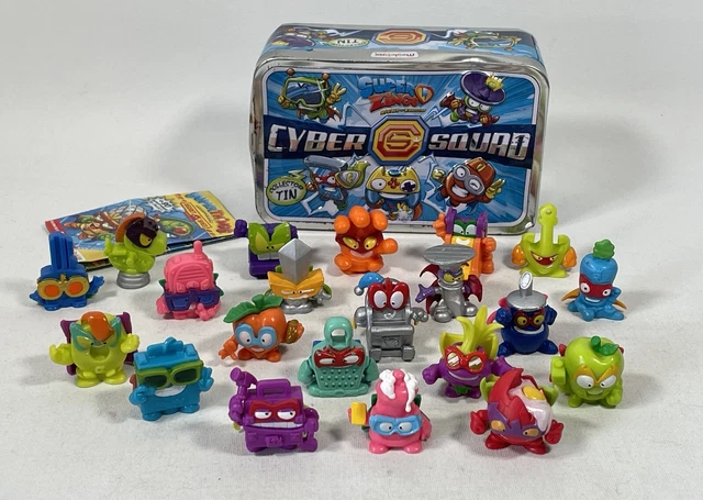 SUPERTHINGS SUPERZINGS BUNDLE - 21 Figures & Cyber Squad Collectors Tin ...