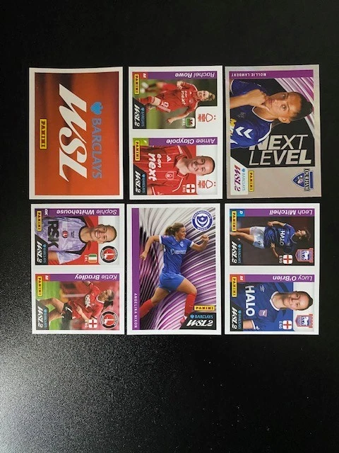 PANINI WSL 2025/26 - Mixed Lot - Football Stickers - Mint Condition ...