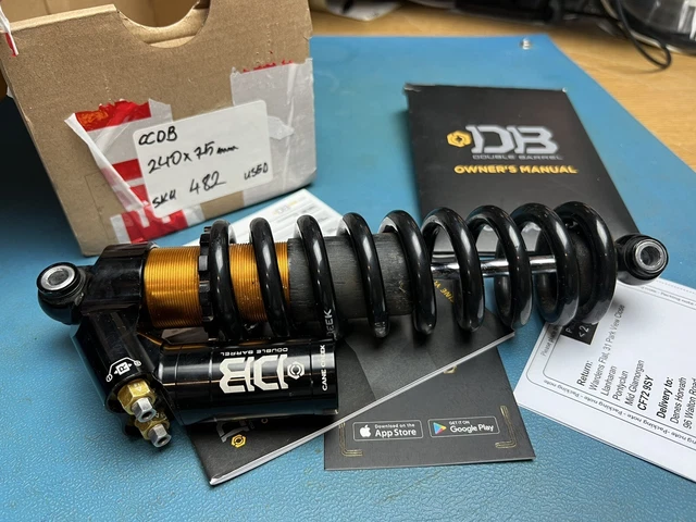 CANE CREEK DOUBLE Barrel ccdb Coil Shock 240x75mm Sku482 £249.99 - PicClick UK