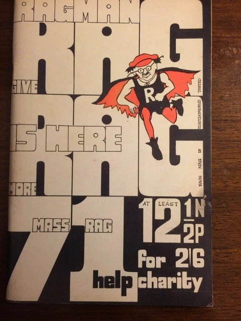 UNIVERSITY OF MANCHESTER 1971 The Rag Rag Mag Magazine. Rare. £10.00 ...
