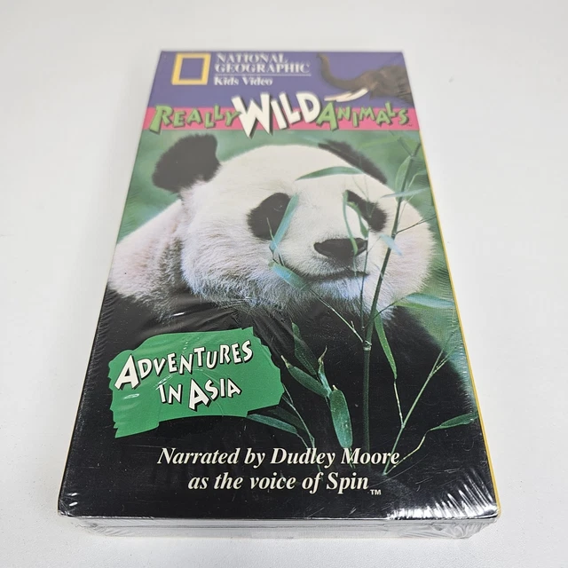 NATIONAL GEOGRAPHIC REALLY Wild Animals VHS Adventures In Asia With ...
