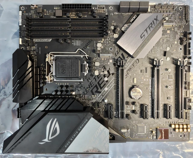 ASUS Z390 STRIX PC motherboard Gaming F ROG LGA 1151 ATX RGB 8th & 9th ...