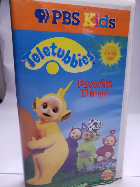 TELETUBBIES FAVORITE THINGS VHS VCR videocassetta film PBS bambini ...