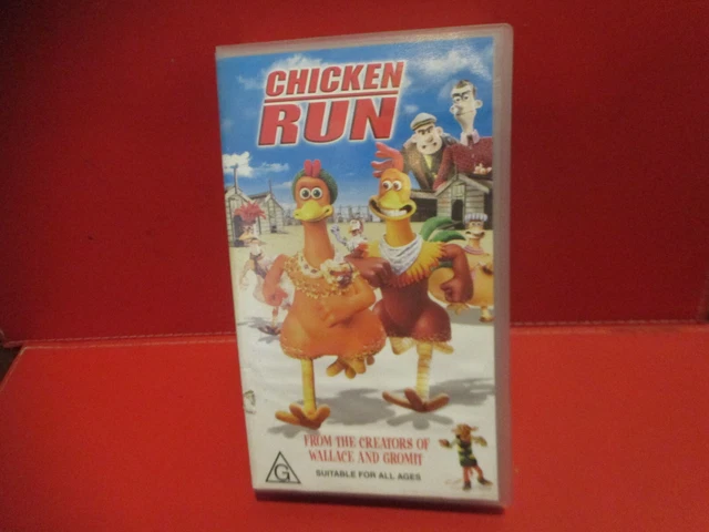 CHICKEN RUN VHS cassette collectable RARE video £6.24 - PicClick UK