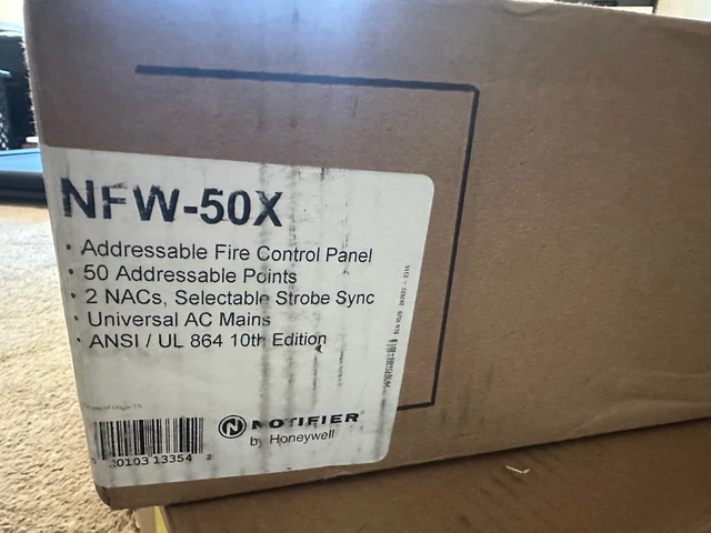 *NIB* *NEW* *NOTIFIER* NFW-50X Fire Alarm Control Panel £905.72 ...