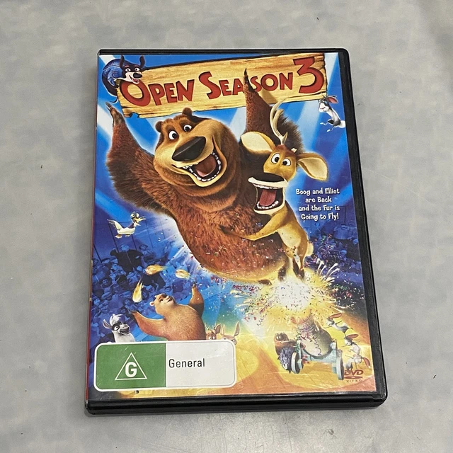 OPEN SEASON 3 Dvd Movie Sony Pictures Animation G 2010 $4.00 - PicClick AU