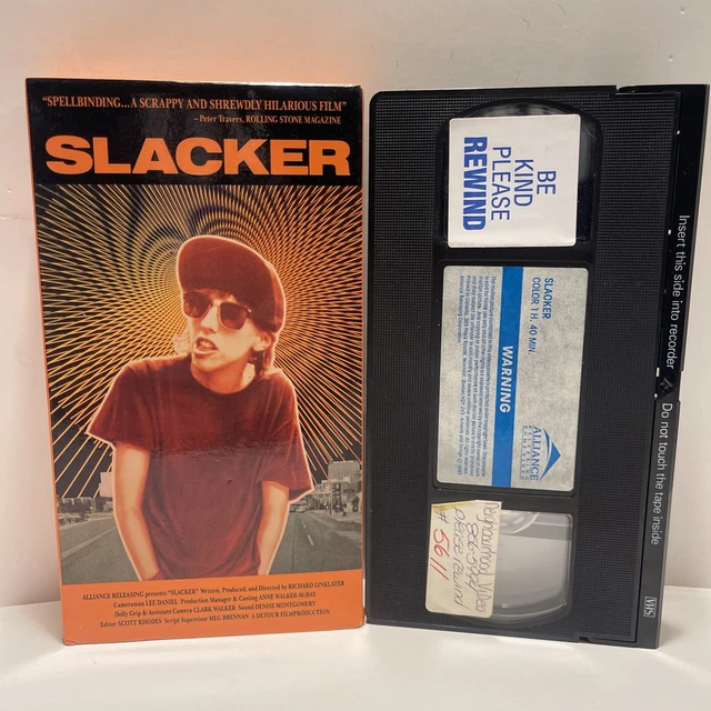 SLACKER (VHS 1990) Richard Linklater First Printing $44.99 - PicClick CA
