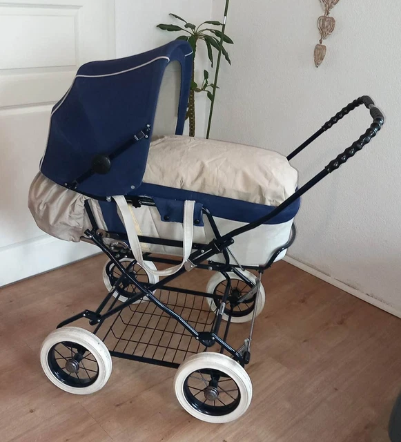 TEUTONIA QUATTRO VINTAGE 80-90er Kombi Kinderwagen Retro Nostalgie ...