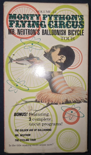 VINTAGE VHS MONTY Python’s Flying Circus Tour Rare Vol 22 $8.00 - PicClick