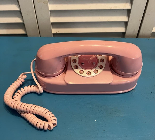 VINTAGE MARY KAY Pink Princess Push Button Dial Phone £48.82 - PicClick UK