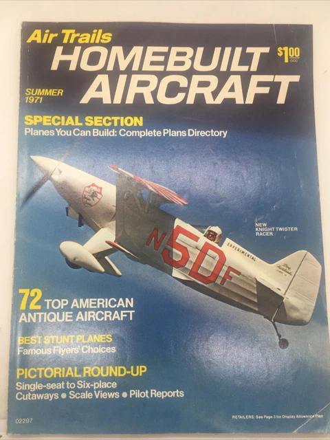 AIR TRAILS HOMEBUILT Aircraft Summer 71 £15.38 - PicClick UK
