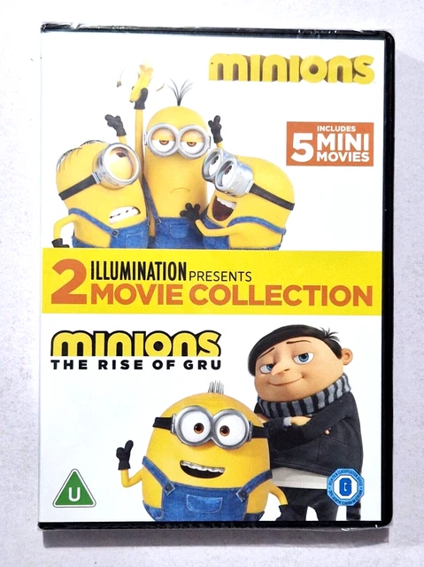 MINIONS 1 & 2 Rise Of Gru DVD SEALED Two Movie Collection £5.00 ...