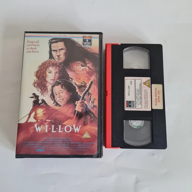 Willow 1988 Fantasy Film Vhs Tape Big Box Ex Rental Video Cassette £14