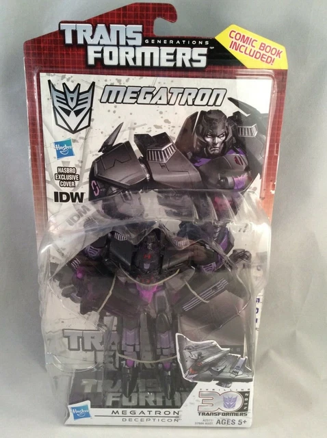 TRANSFORMERS GENERATIONS DECEPTICON MEGATRON 30th 2014 Series 02 #003 ...