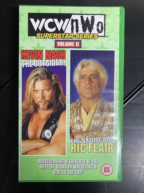 *RARE* WCW/NWO SUPER Series Vol. 2 VHS PAL RIC FLAIR KEVIN NASH WWE WWF AEW £5.99 - PicClick UK