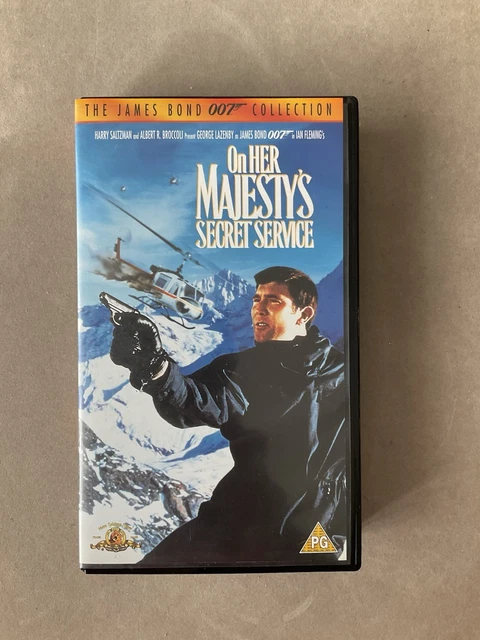 ON HER MAJESTY'S Secret Service James Bond 007 VHS Video Tape LIKE NEW CONDITION £5.92 - PicClick UK