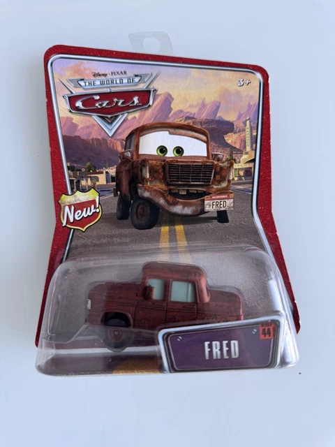 DISNEY PIXAR THE world of cars Fred L4151 brand new sealed collectors £ ...