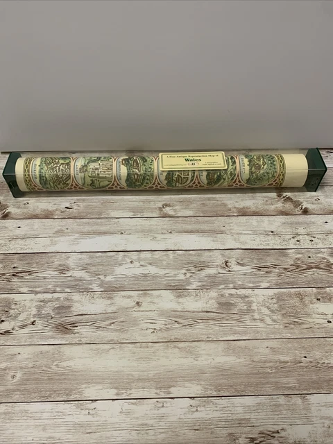 MAP OF WALES reproduction cartographer john speed c1610 £12.95 ...