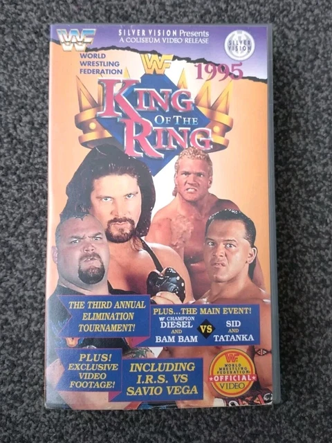 WWF - KING Of The Ring 1995 (VHS, 1995) £12.99 - PicClick UK