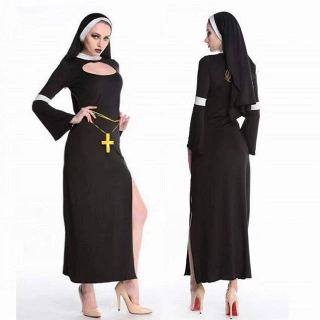 THE NUN VALAK The Conjuring 2 Halloween Cosplay Costume Fancy Dress ...