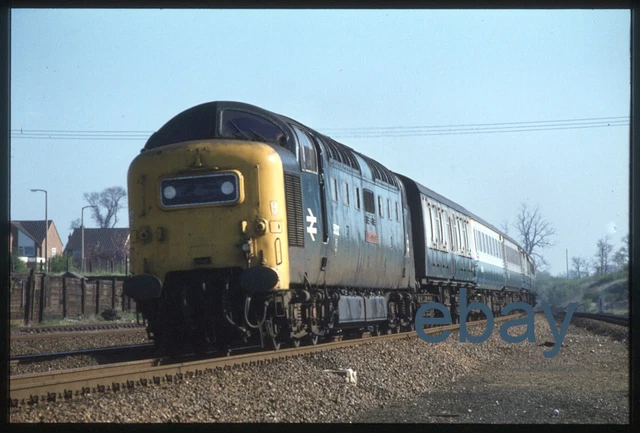 ORIGINAL 35MM SLIDE-CLASS 55 Deltic 55022 Royal Scots Grey' app St ...