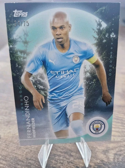 TOPPS MANCHESTER CITY Blue Moon 2024/2025 Numbered Bundle 3 Cards £16. ...