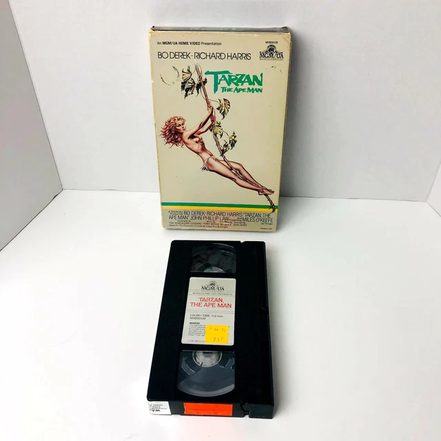 TARZAN THE APE MAN VHS Bo Derek Richard Harris EUR 33,62 - PicClick DE