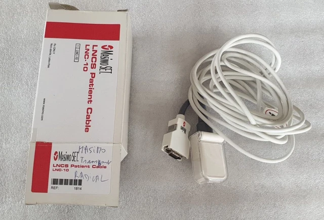 MASIMO LNCS PATIENT Cable LNC-10 REF 1814, Kabel, Verlängerungskabel ...