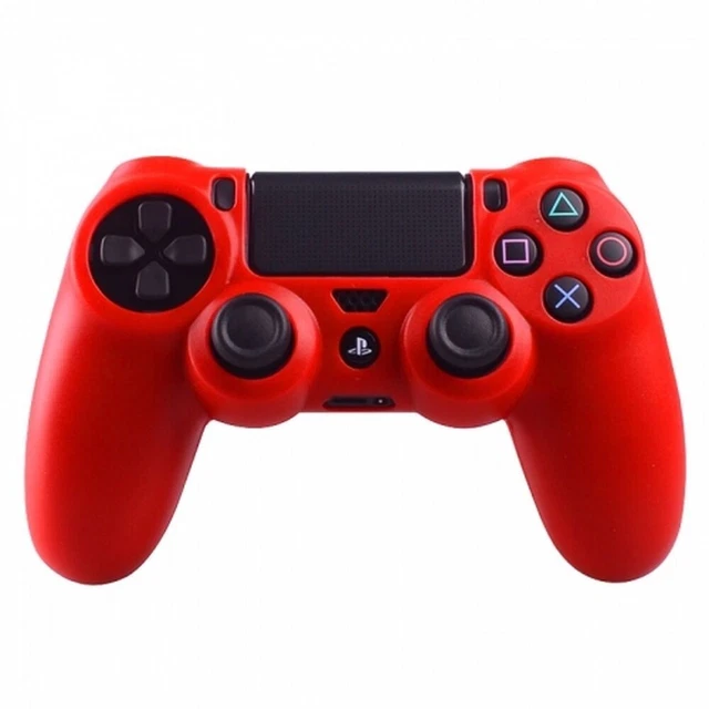 PS4 SILICON RUBBER Controller Gamepad Skin Cover with Grip for ...