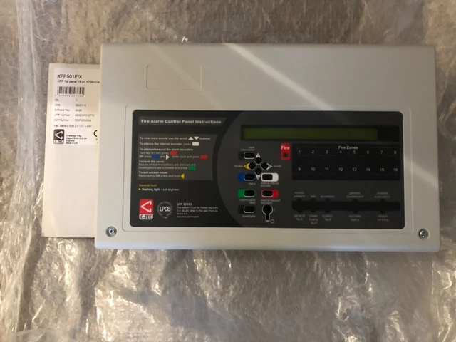 CTEC XFP 1 Loop 16 Zone Addressable Fire Alarm Panel - XFP501E/X £320. ...
