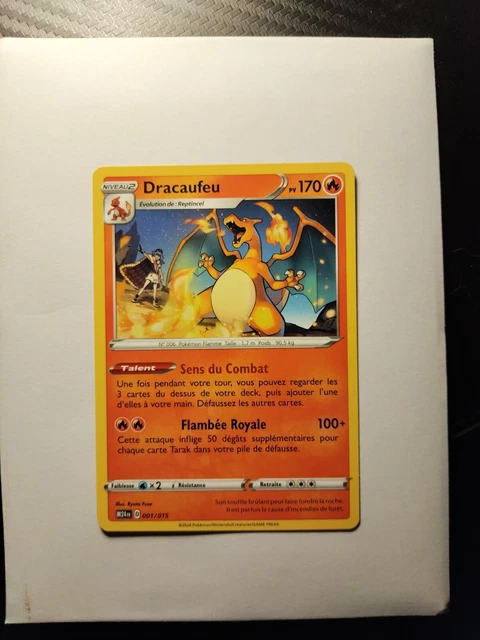 CARTE POKÉMON DRACAUFEU - M24 FR - 001/015 - Rare - Neuve EUR 450,00 ...