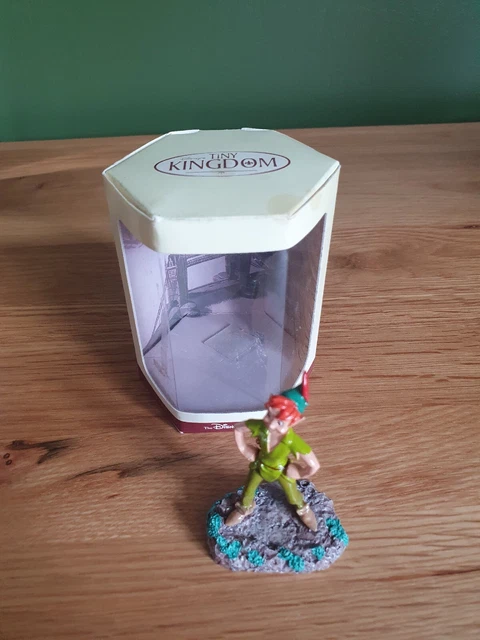 DISNEY STORE TINY Kingdom Peter Pan Mini Figure Miniature Figurine £20. ...