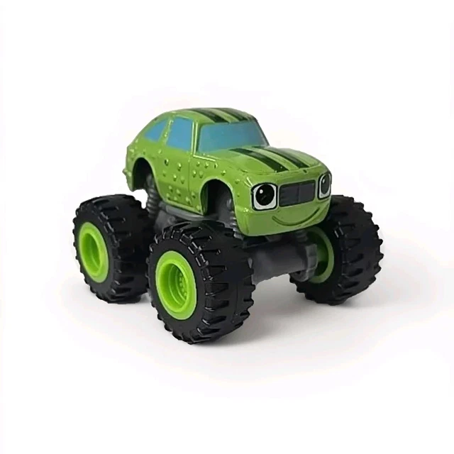 MATTEL BLAZE AND The Monster Machines Pickle Green Diecast Truck ...