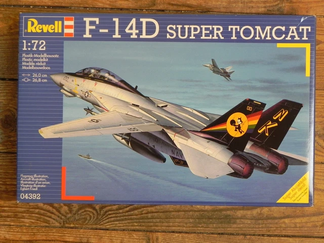 GRUMMAN F-14D &SUPER Tomcat" 1/72 Revell Model Kit £21.05 - PicClick UK