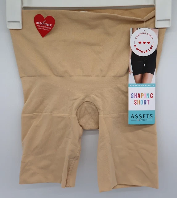 ASSETS BY SPANX Remarkable Results Mid-Thigh Shaping Shorts Size Med ...