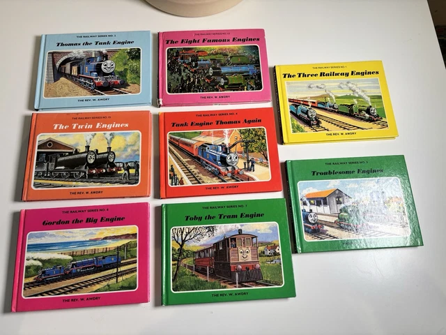 THOMAS THE TANK Engine The Railway Series x 8 Bundle Vintage £14.23 ...