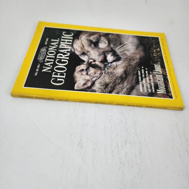 NATIONAL GEOGRAPHIC MAGAZINE July 1992 No Map £7.60 - PicClick UK