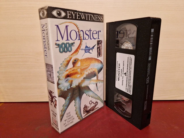 EYEWITNESS - MONSTER - PAL VHS Video Tape (A94) £4.99 - PicClick UK