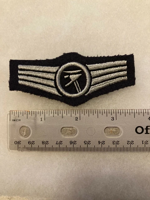 AUTHENTIC WEST GERMAN Bundeswehr UNKNOWN Luftwaffe Rank Wings Badge ...