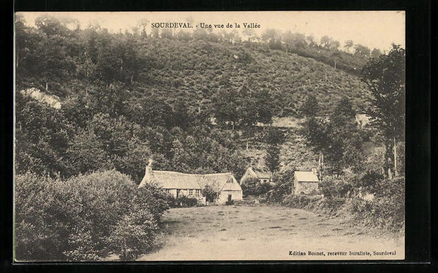 CPA SOURDEVAL, UNE vue de la Vallèe 1915 EUR 5,00 - PicClick FR