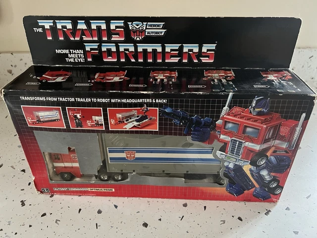 TRANSFORMERS G1 OPTIMUS Prime T4 Takara Autobot 1984 Hasbro Vintage ...