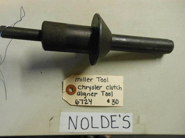 MILLER TOOLS CHRYSLER Clutch Aligner Tool 6724 (CS994 B1386) $30.00 ...