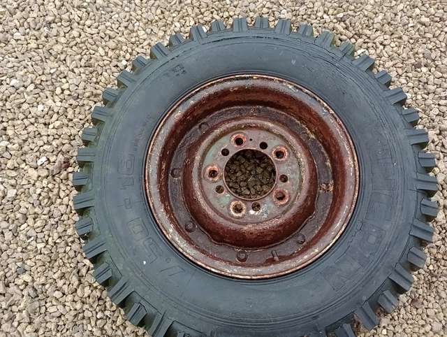 LAND ROVER SERIES 1-2 Austin Champ Military Split Rim 217267 Excellent ...