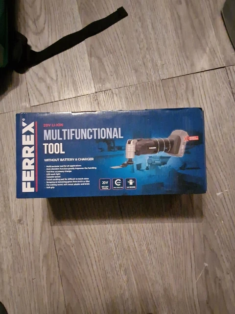 FERREX CORDLESS 20V / 40V Drill, Multi Tool, Impact Driver, Circular ...