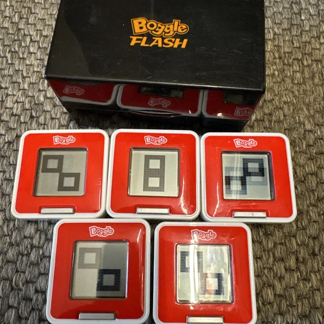 BOGGLE FLASH VON Hasbro - Elektonisches Wortspiel - guter Zustand EUR 19,00 - PicClick DE