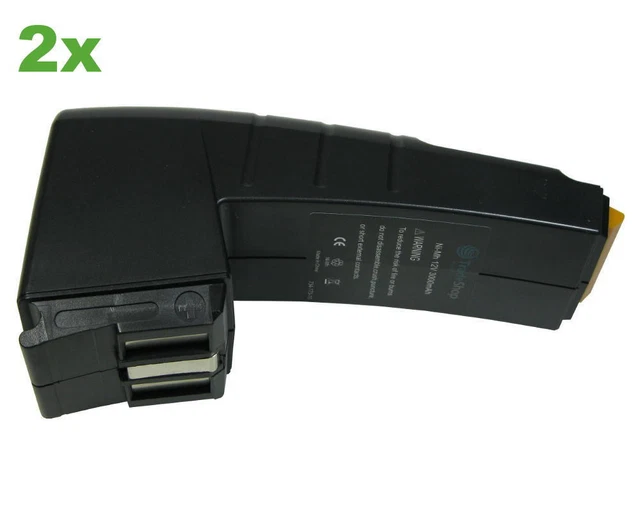 2X BATTERIE POUR Festool Festo 12V 3000mAh 3Ah FS-1224 BP-CDD-12 CDD-12 ...