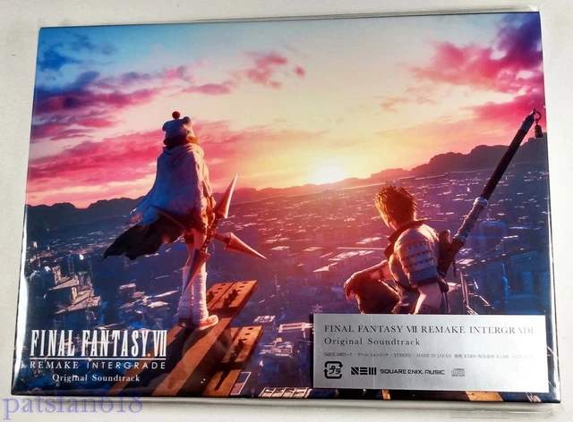 FINAL FANTASY VII 7 Remake INTERGRADE Original Soundtrack New 3-Disc CD ...