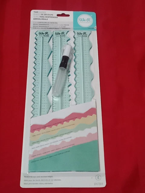 WE R MEMORY Keepers Tear Guides-4/Pkg $22.99 - PicClick