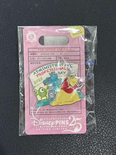 ADMINISTRATIVE PROFESSIONAL DAY 2025 Monster’s Inc. Disney authentic ...