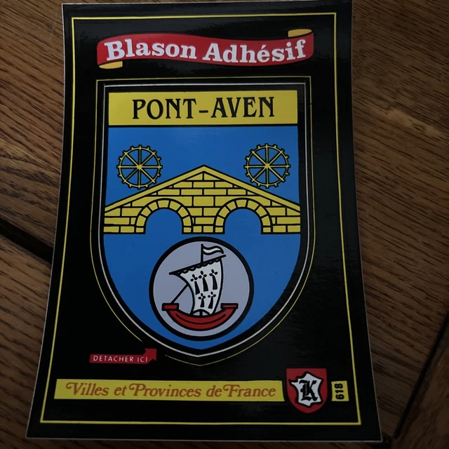 BLASON ADHÉSIF VILLES Et Provinces De France 618 Pont Aven EUR 2,20 - PicClick FR